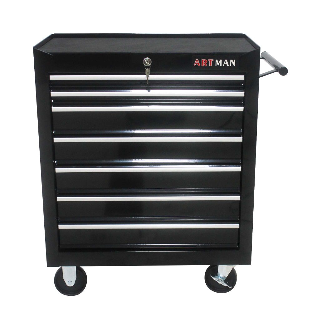 24-Inch Tool Cabinet on Wheels with 7 Drawers - ARTMAN CD2207