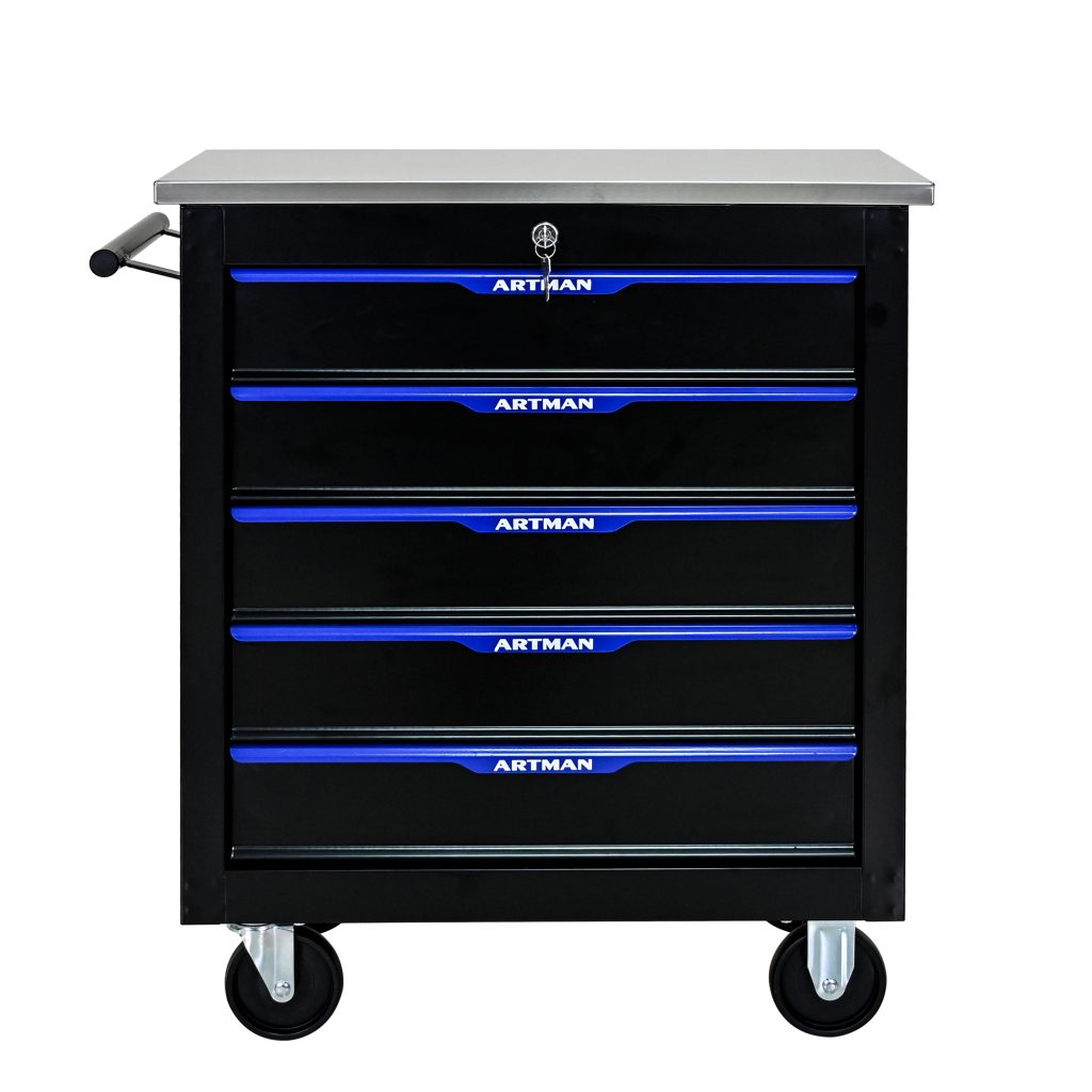 24-Inch Tool Cabinet on Wheels with 7 Drawers - ARTMAN CD2207